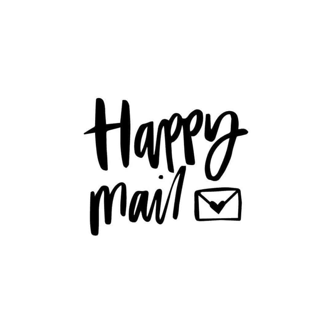 Happy Mail Stamp – Woodruff and Co